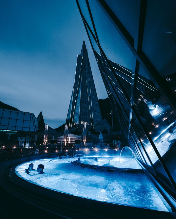 Caldea Andorre | Thermoludique, spa eaux thermales avec espace enfants